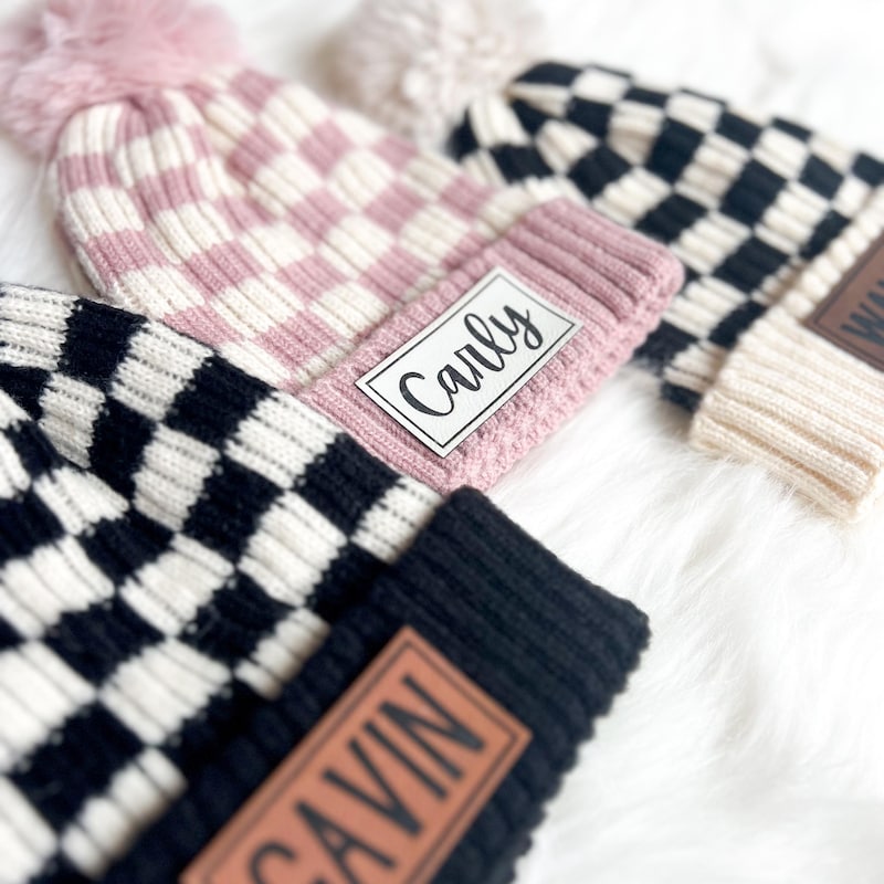 Checkered Hat - Etsy