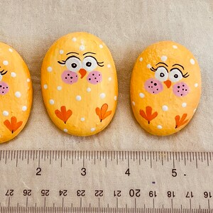 Chick Rock Set, Baby Chicken Painting, Easter Basket Stones ...