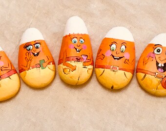 Painted Rocks Halloween - Etsy