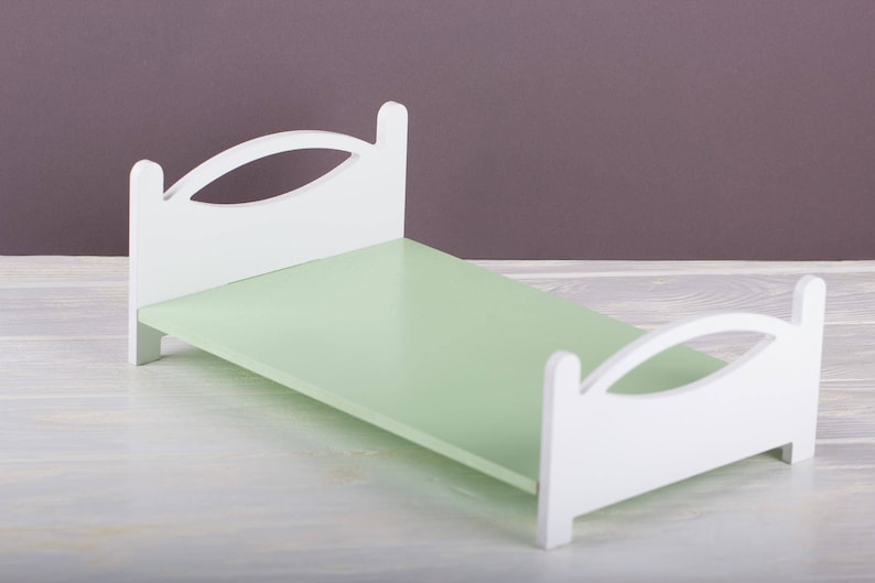 Personalized Bedroom Furniture Double Bed for 12 Inch Doll - Etsy Canada