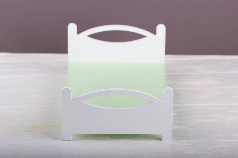 Personalized Bedroom Furniture Double Bed for 12 Inch Doll - Etsy Canada