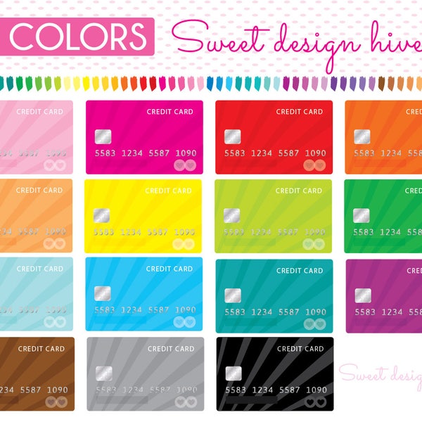 Debit Card Template - Etsy