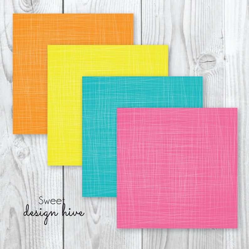 Crosshatch Digital Paper Kid Colors Bright Colors - Etsy