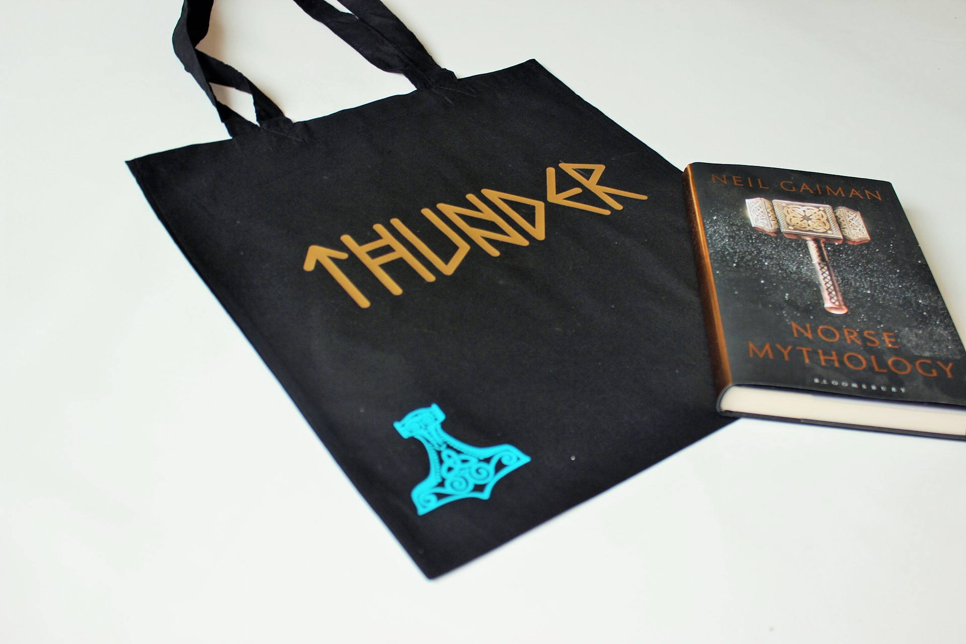 Norse Mythology Mjölnir Thor Comic Book Geek Gift Tote - Etsy UK