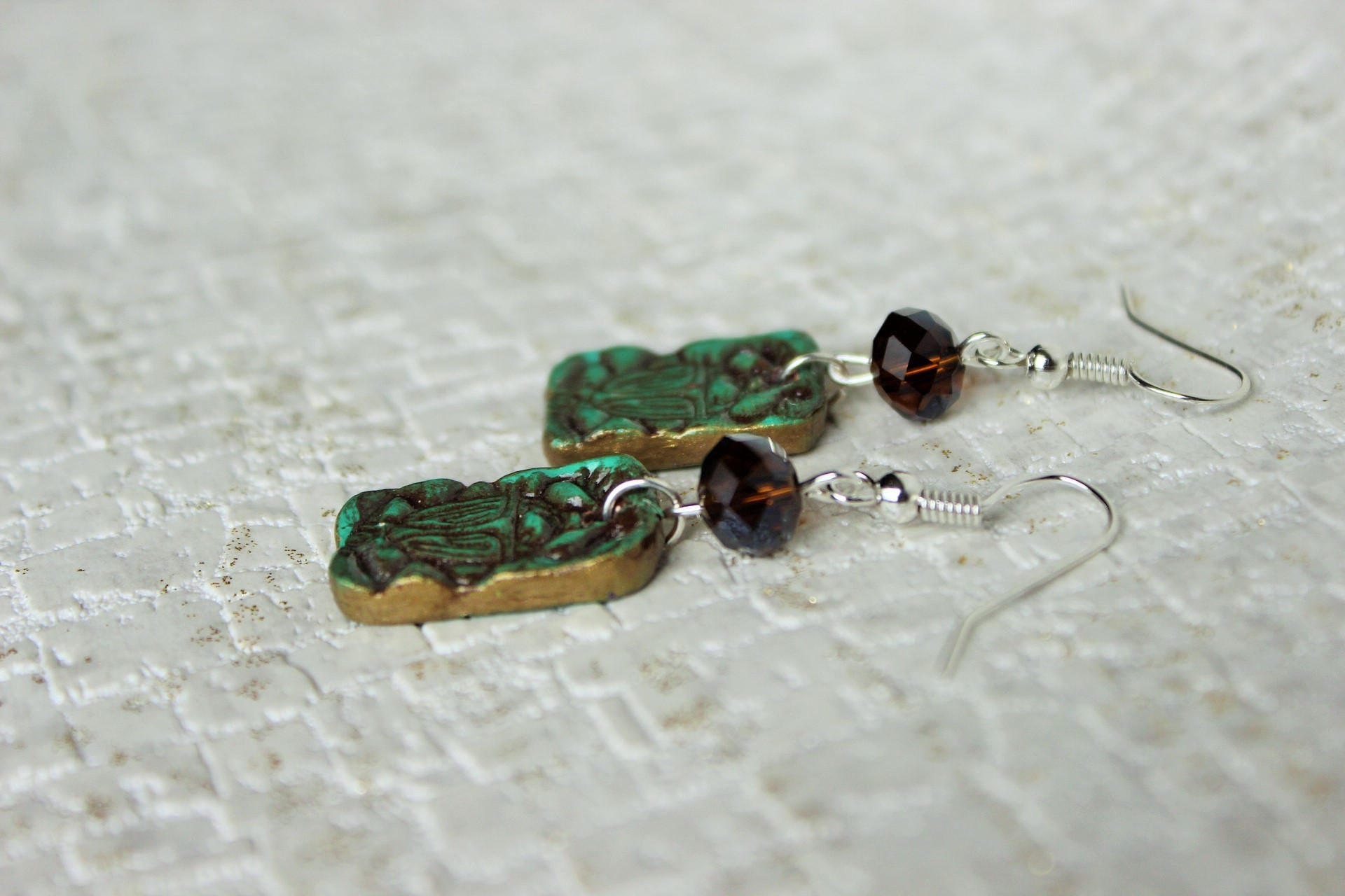 Scarab Earrings Egyptian Jewellery Ancient Style Jewelry | Etsy