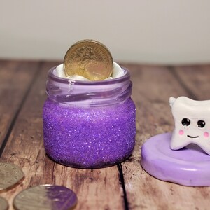 Tooth Fairy Jars, Baby Gift, Baby Tooth, Keepsake, Clay Teeth, Kawaii ...