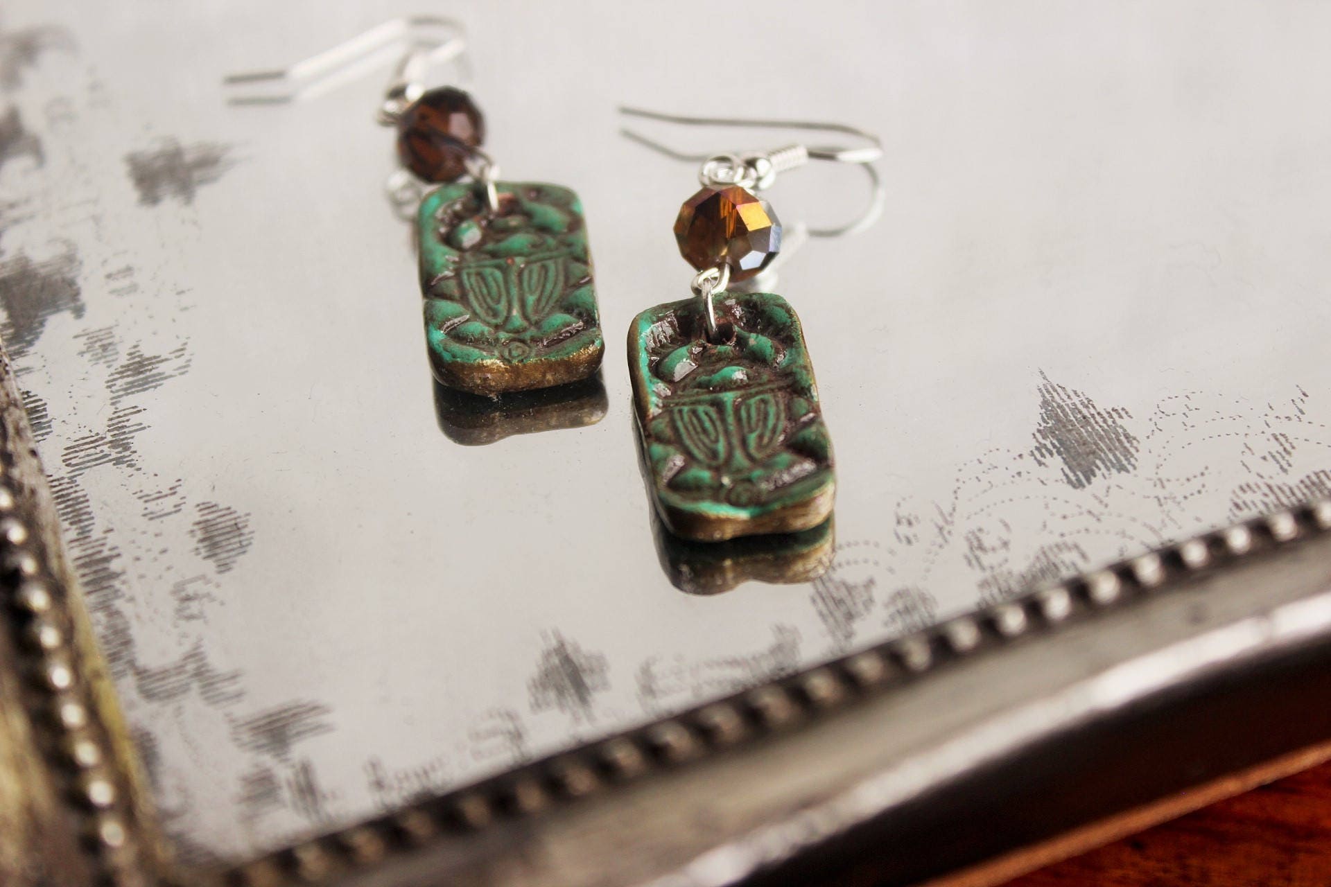 Scarab Earrings Egyptian Jewellery Ancient Style Jewelry | Etsy