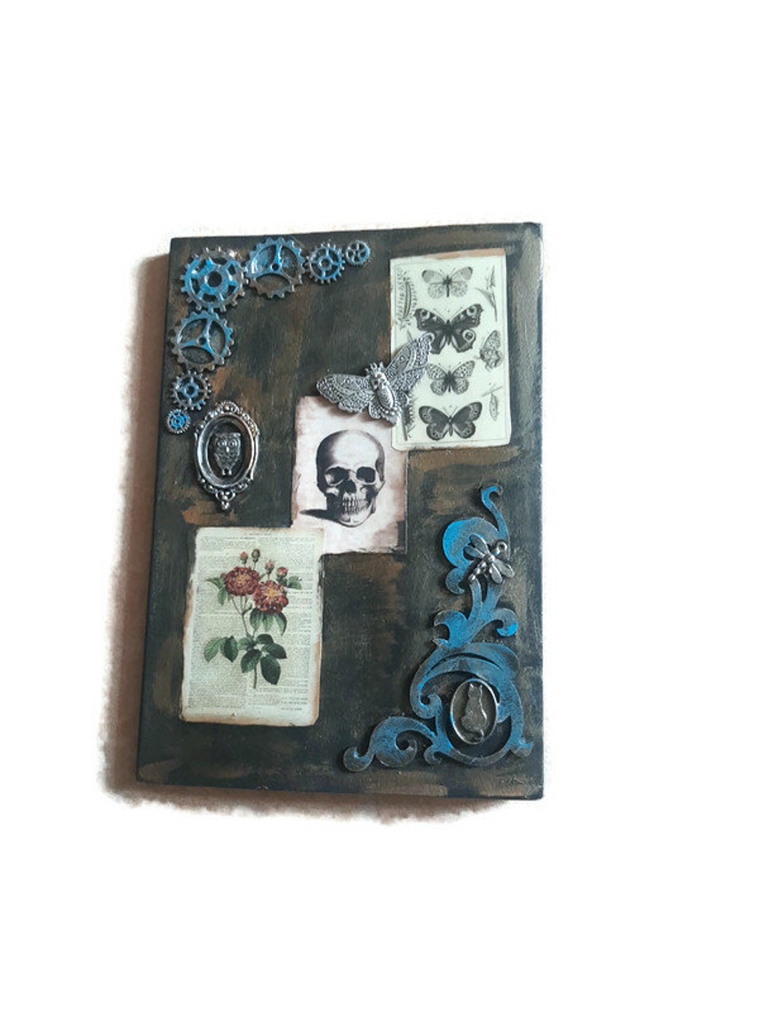 Gothic Notebook White Sheets - Etsy