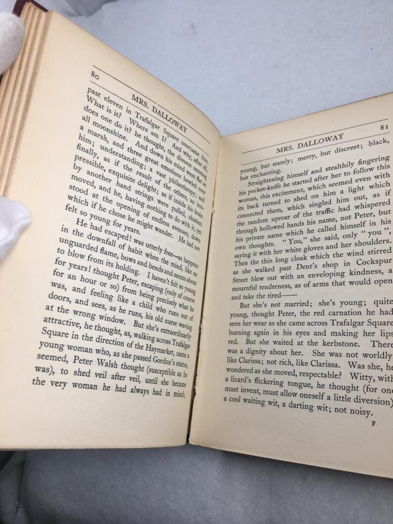 Very Rare First Edition, Mrs Dalloway by Virginia Woolf, Published by ...