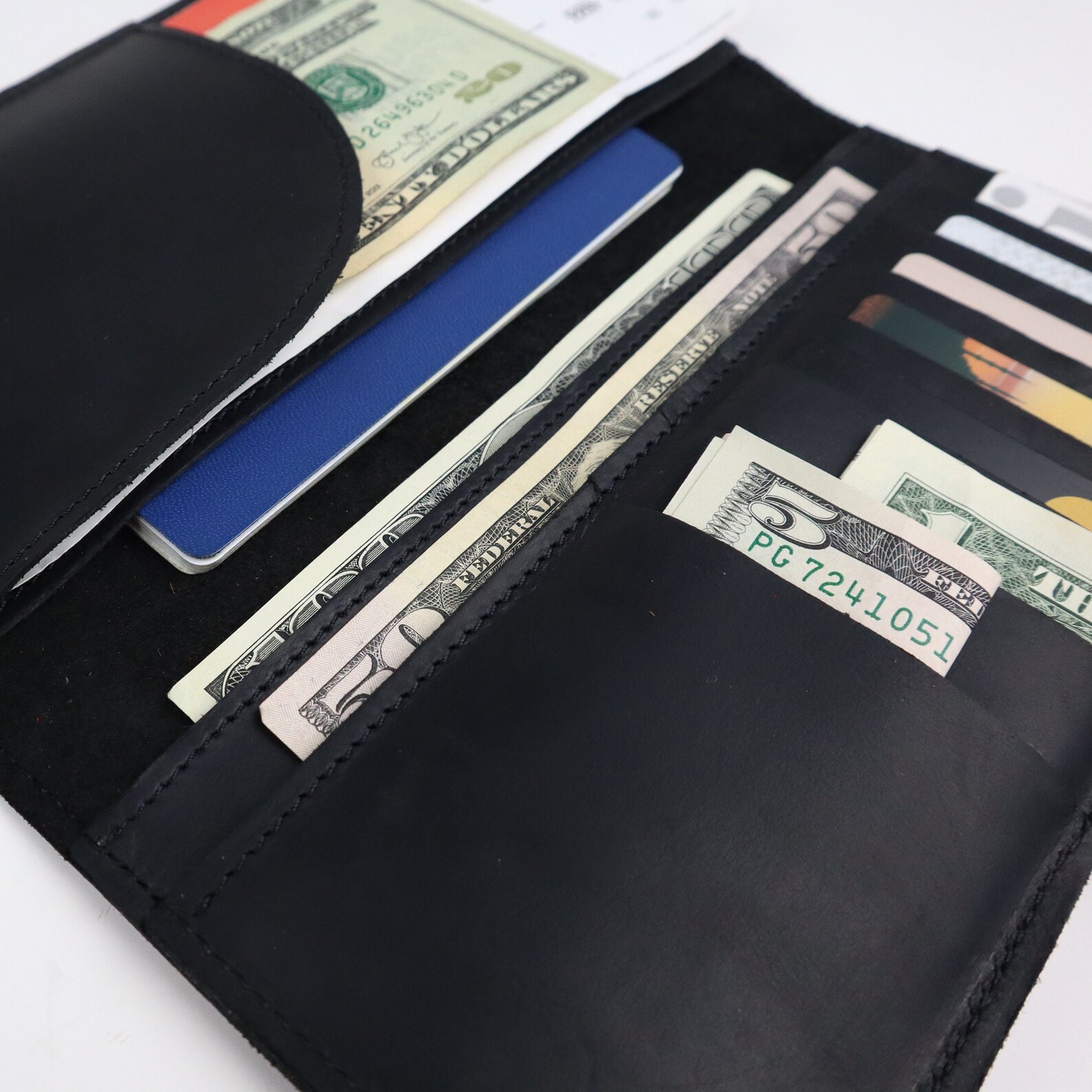 Back to School, Personalized Travel Wallet of Genuine Leather, Custom ...