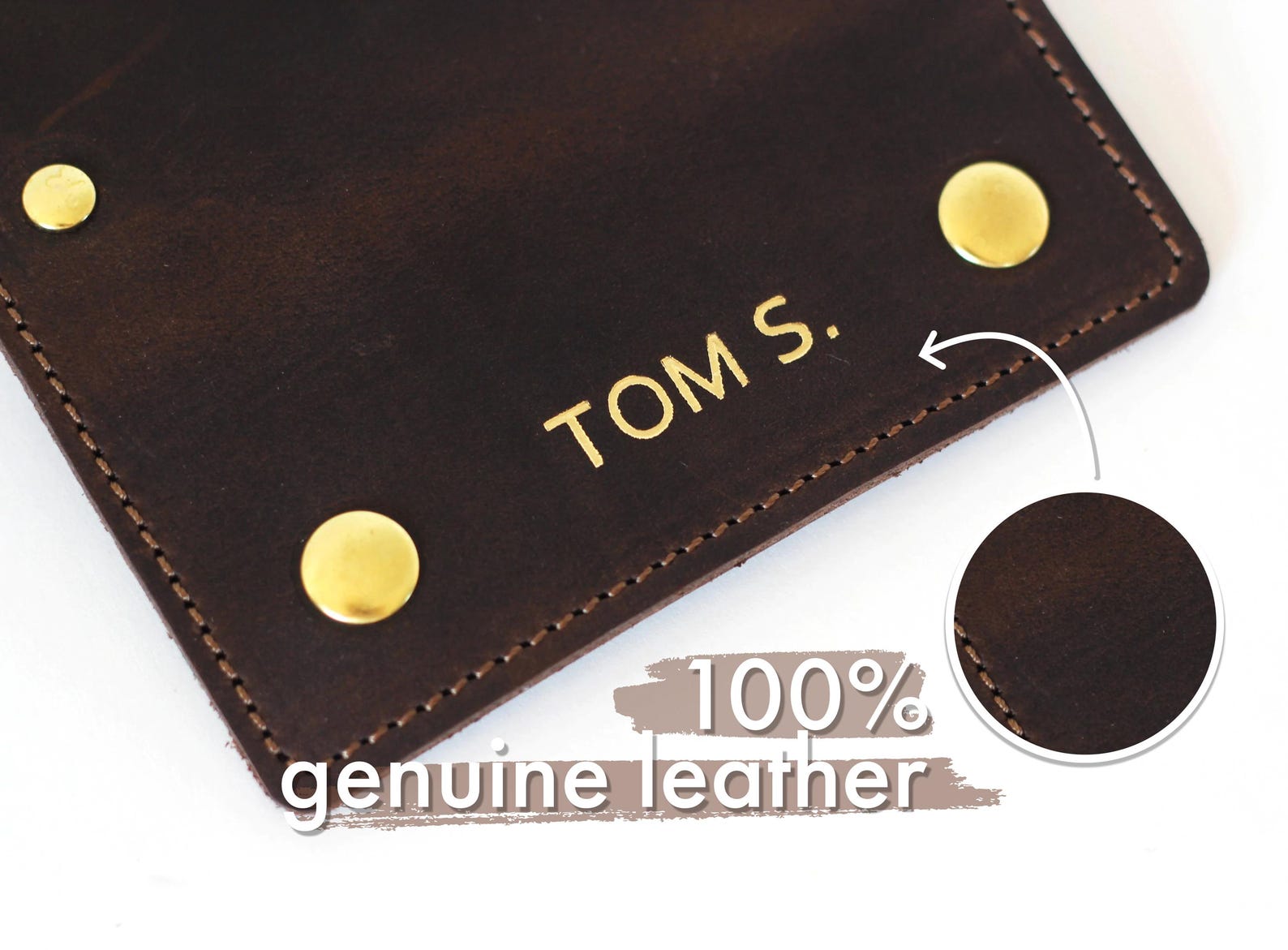 Leather Key Pouch, Leather Key Holder, Personalized Keychain, Leather ...