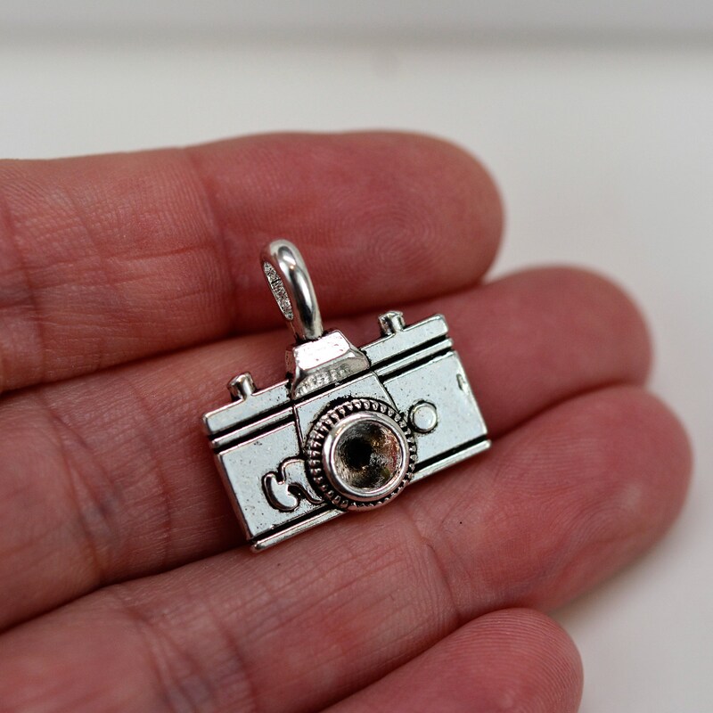 Camera Charm - Etsy