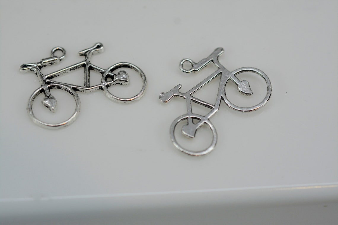 Bicycle Charm Biking Charm Cyclist Charm Bike Racing Charm | Etsy