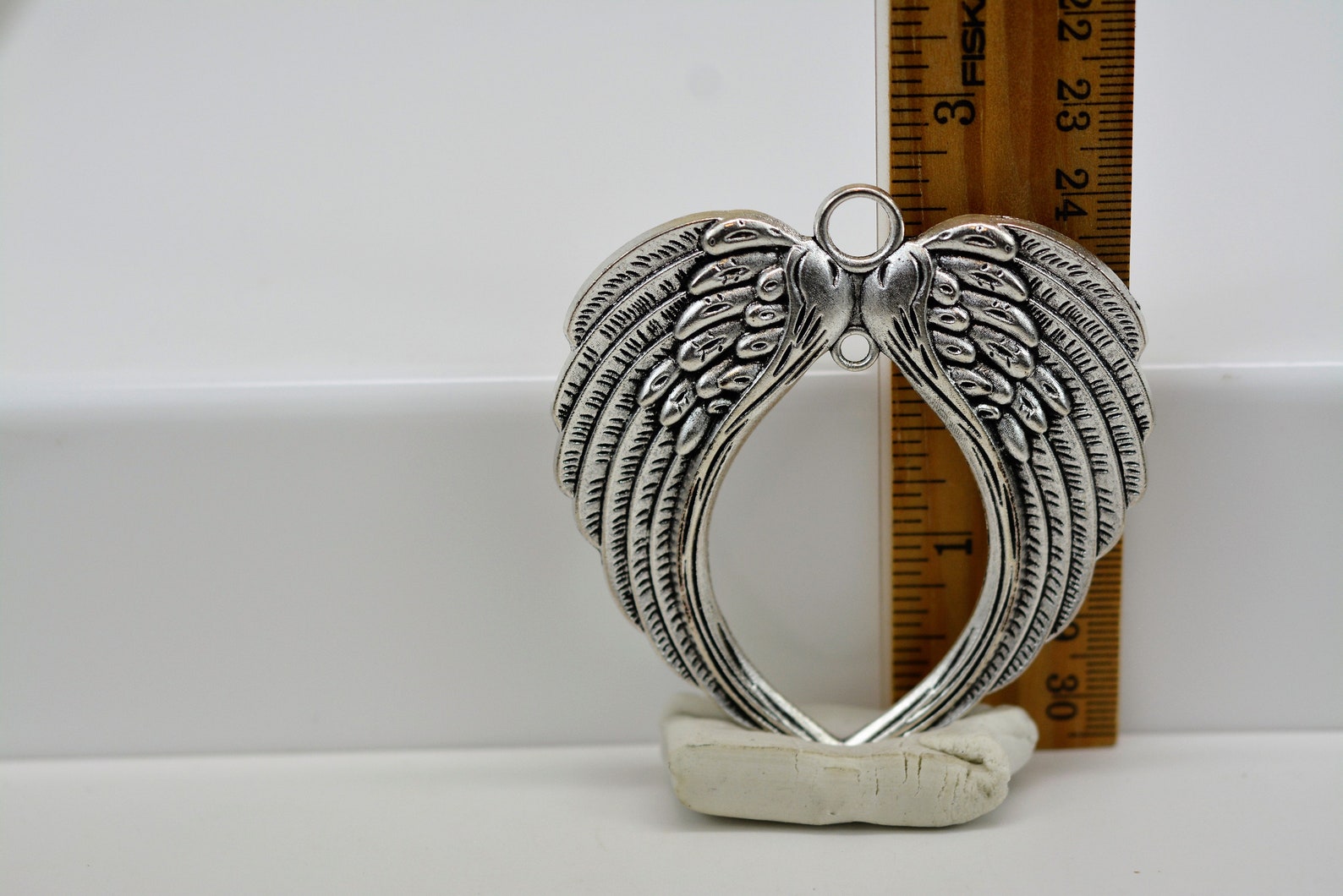 Angel Wing Pendant Angel Wings Protection Pendant Silver | Etsy