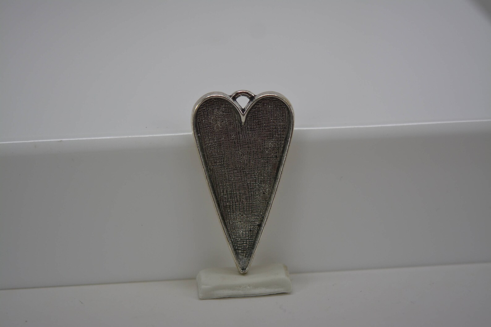 Heart Tray Heart Bezel Large Heart Bezel Heart Pendant | Etsy