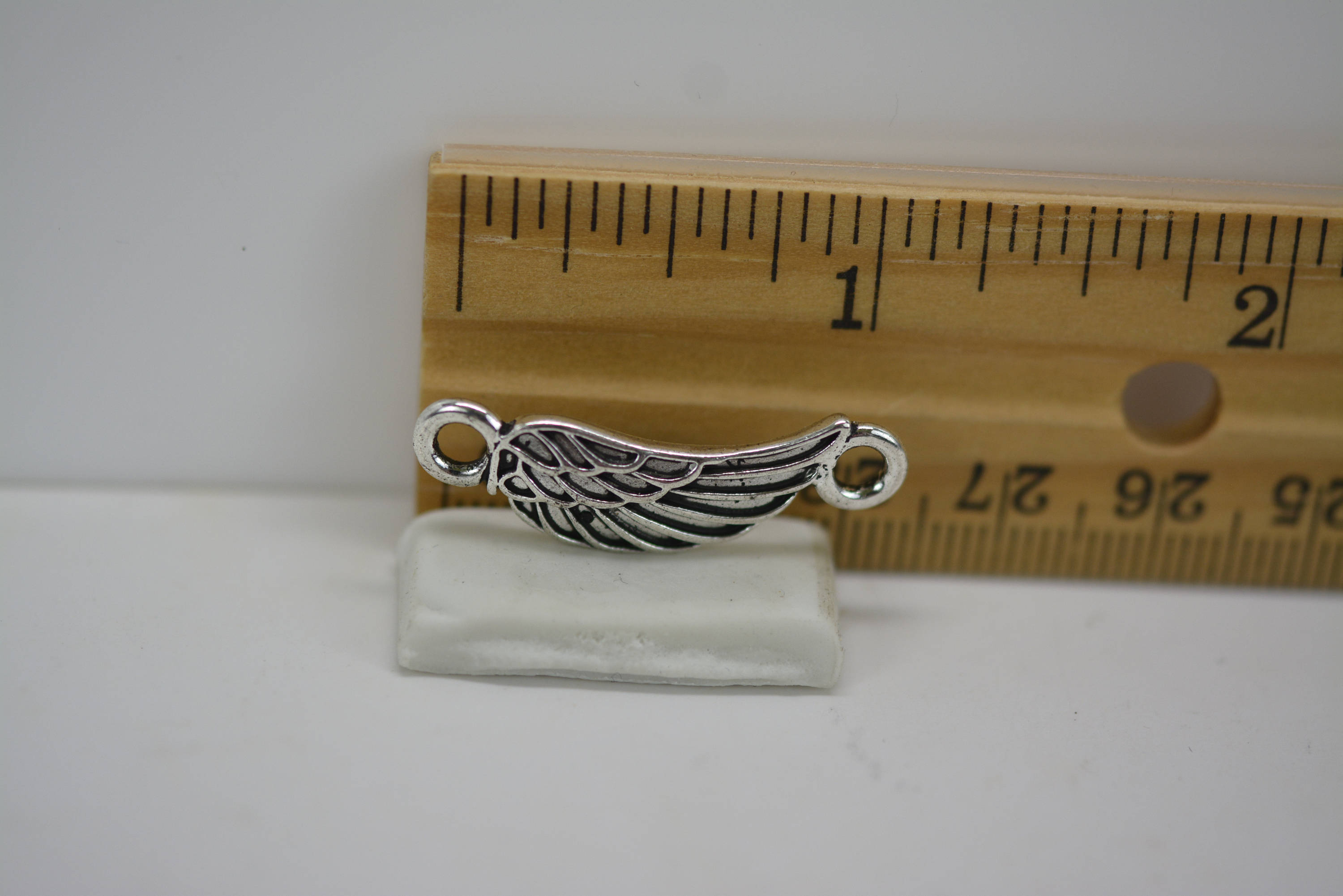 Angel Wing Connector Angel Wing with Two Loops Connecting | Etsy