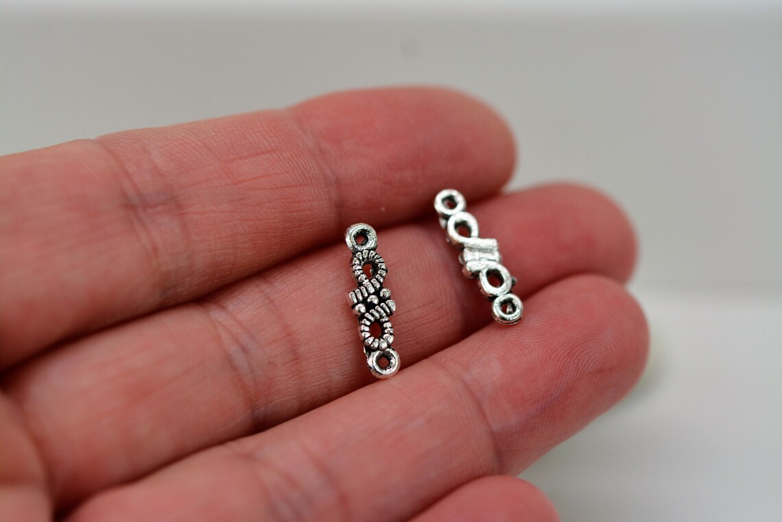 Connector Jewelry Connector Figure 8 Connector Set of 10 | Etsy