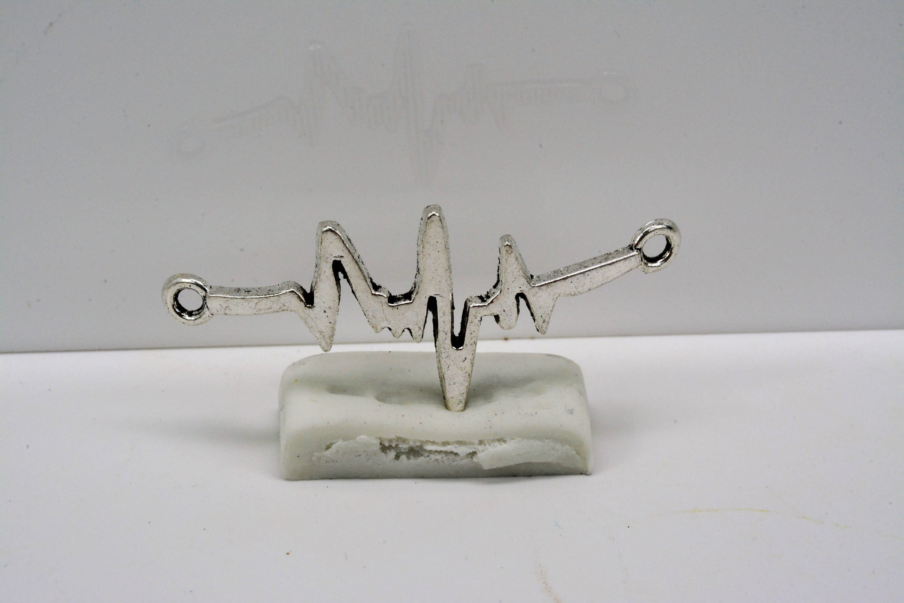 Electrocardiogram Connector Heart Beat Connector Pulse - Etsy