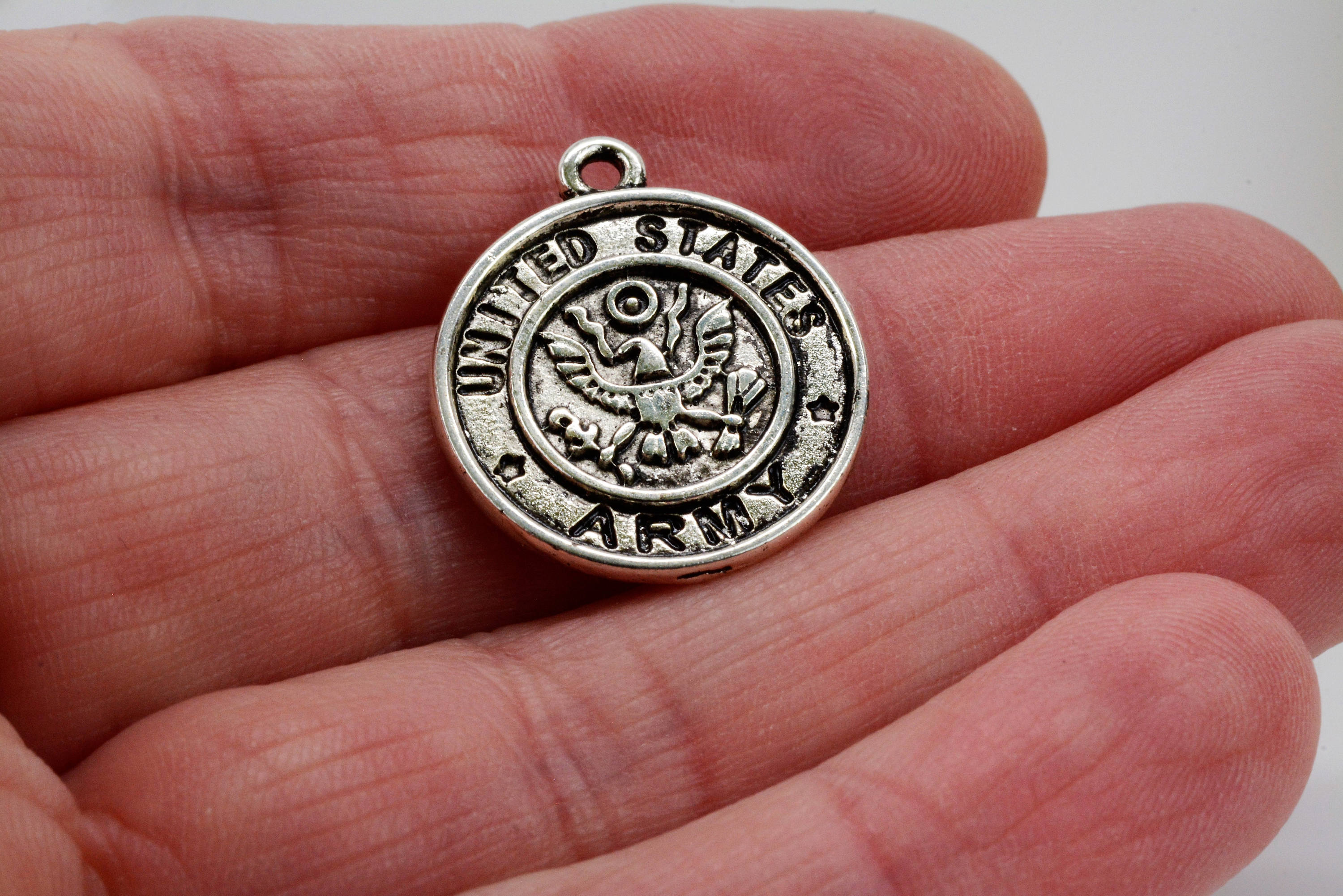 US Military Charm United States Army Charm Armed Forces - Etsy