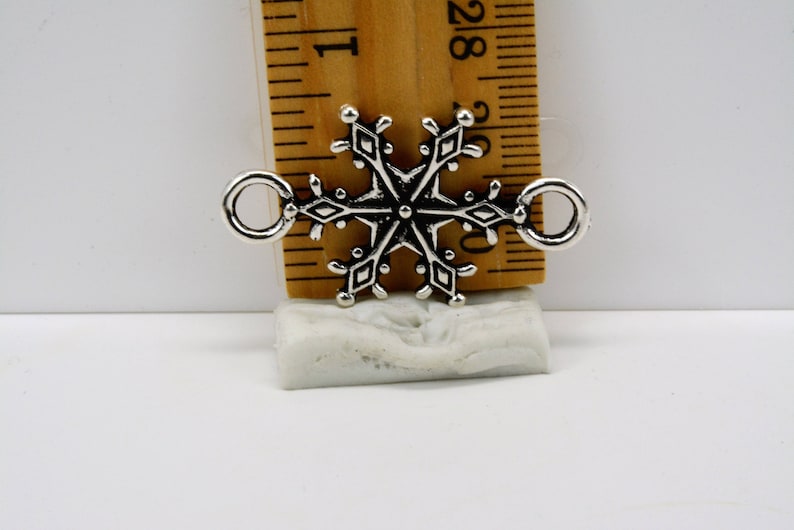 Snowflake Connector Winter Snow Connector Christmas Snow | Etsy