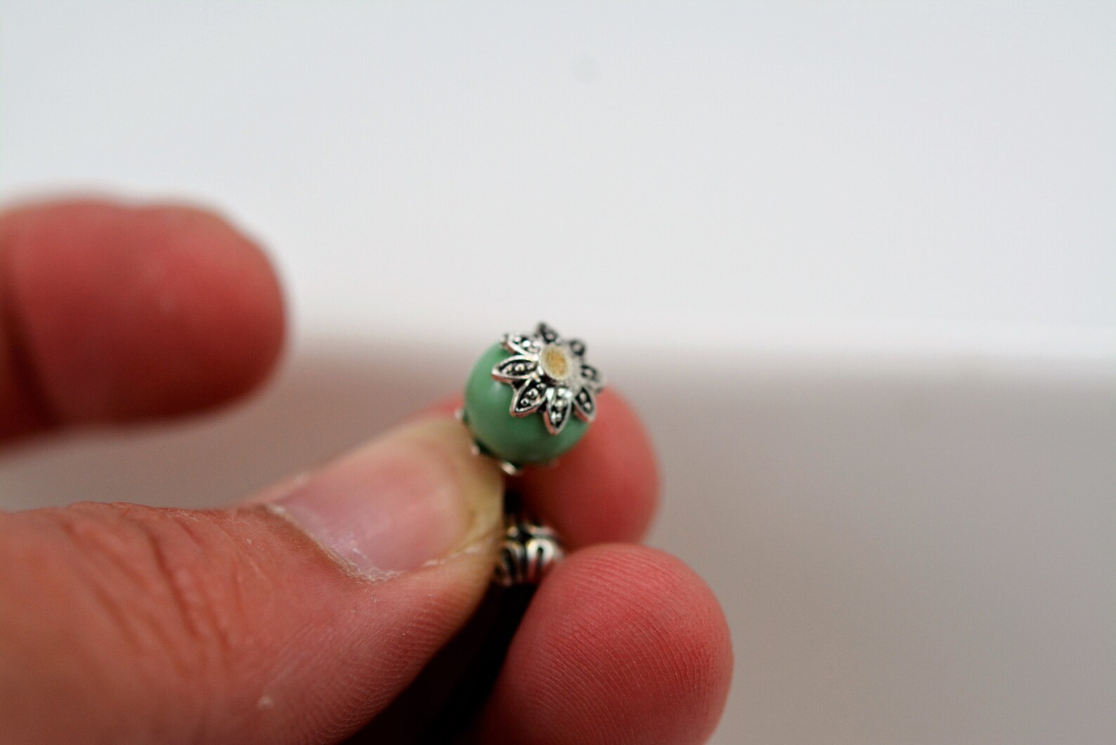 Bead Caps Caps for Beads Silver Bead Cap Dotted Pattern - Etsy