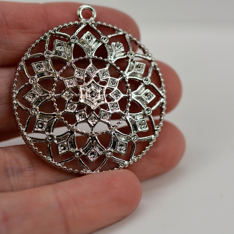 Filigree Pendant - Etsy