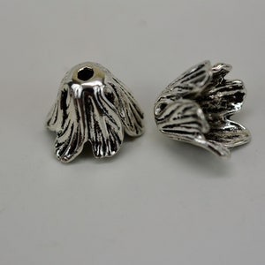 Bead Cap, 20MM Bead Cap, Large Bead Cap, Flower Bead Cap, Set of 4 ...