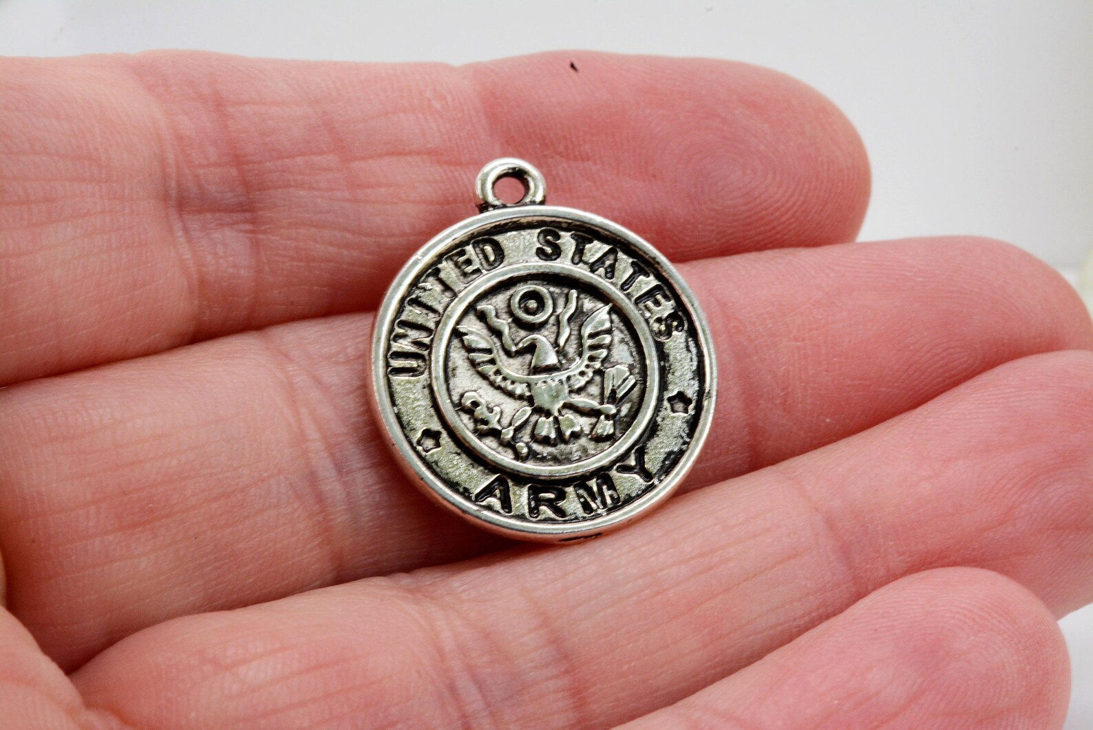 US Military Charm United States Army Charm Armed Forces - Etsy