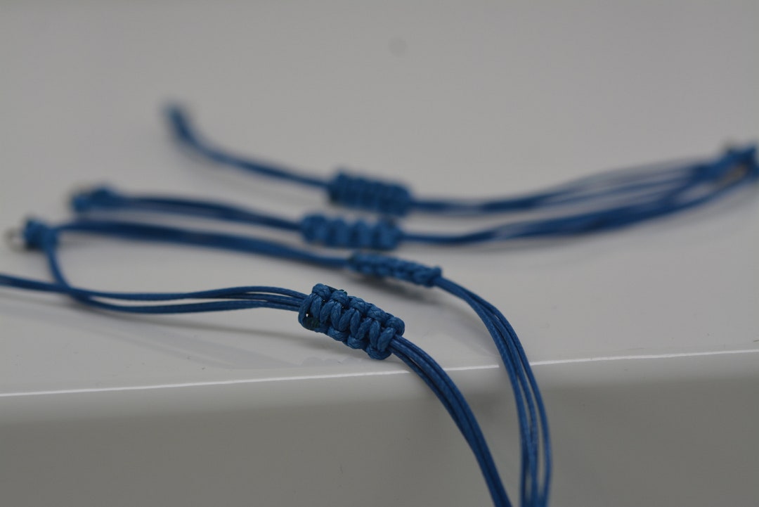 Braided Polyester Bracelet: Adjustable DIY Jewelry Finding - Etsy