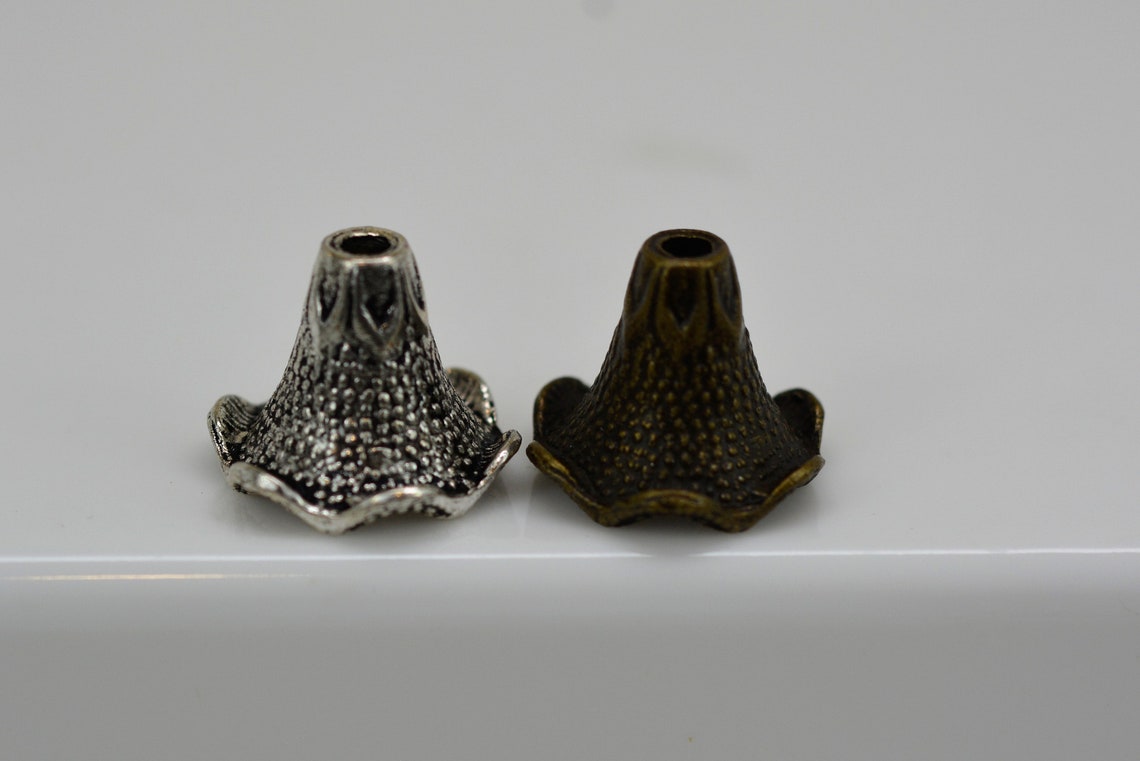 Large Bead Cap Large Bead Cone Large Tassel Cap Large - Etsy