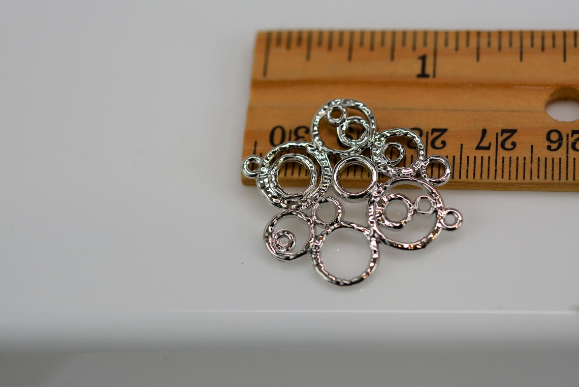 Multi Circle Connector Bubble Connector Filagree Circle | Etsy
