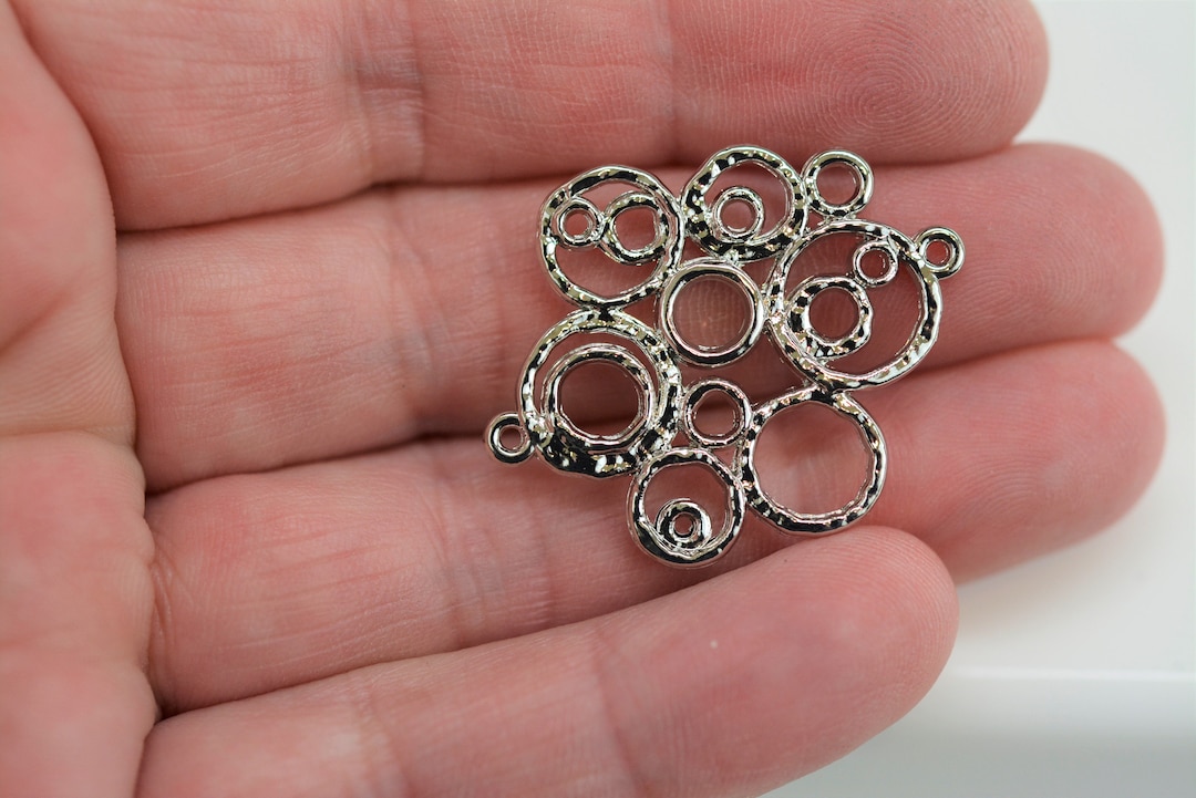 Multi Circle Connector, Bubble Connector, Filagree Circle Connector ...