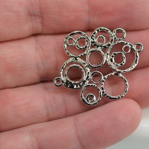 Multi Circle Connector, Bubble Connector, Filagree Circle Connector ...