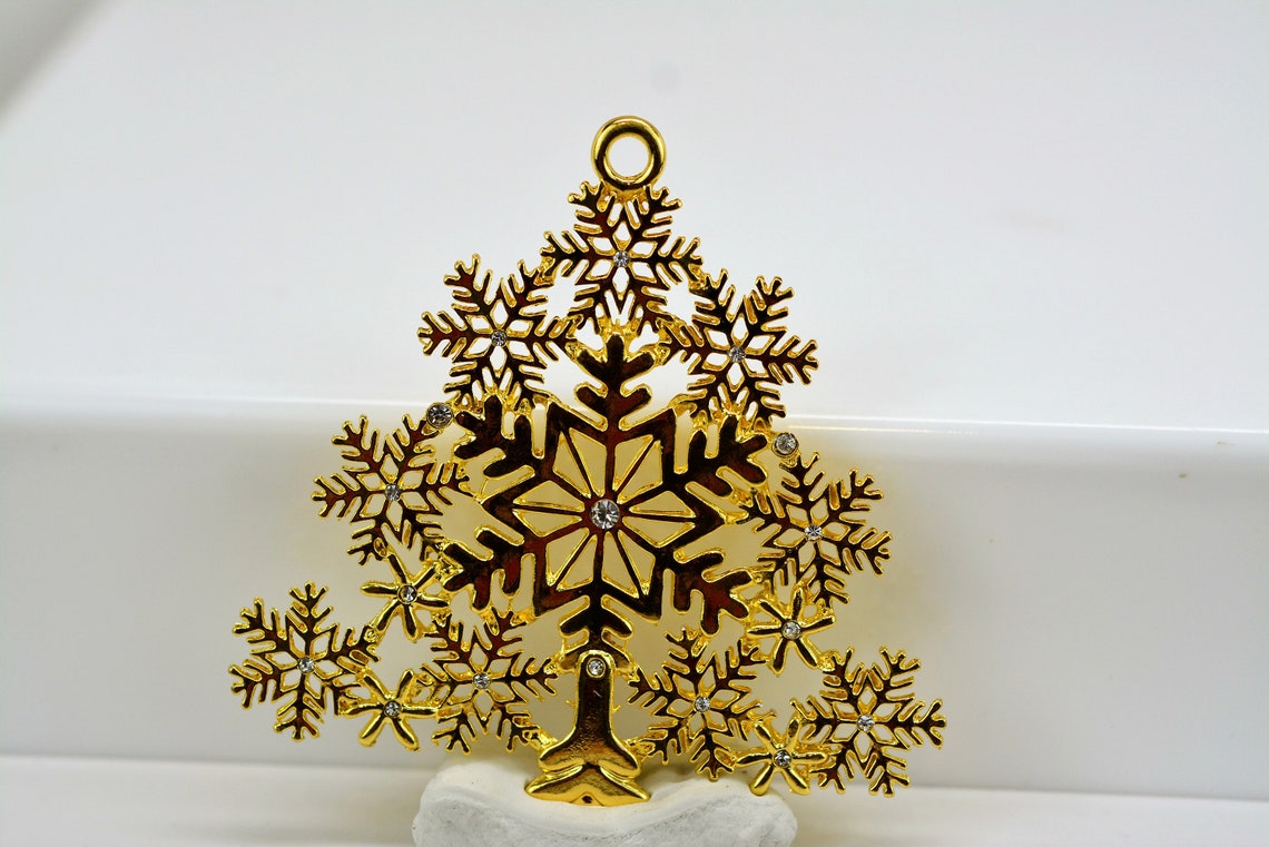 Christmas Tree Pendant Large Christmas Tree Pendant - Etsy