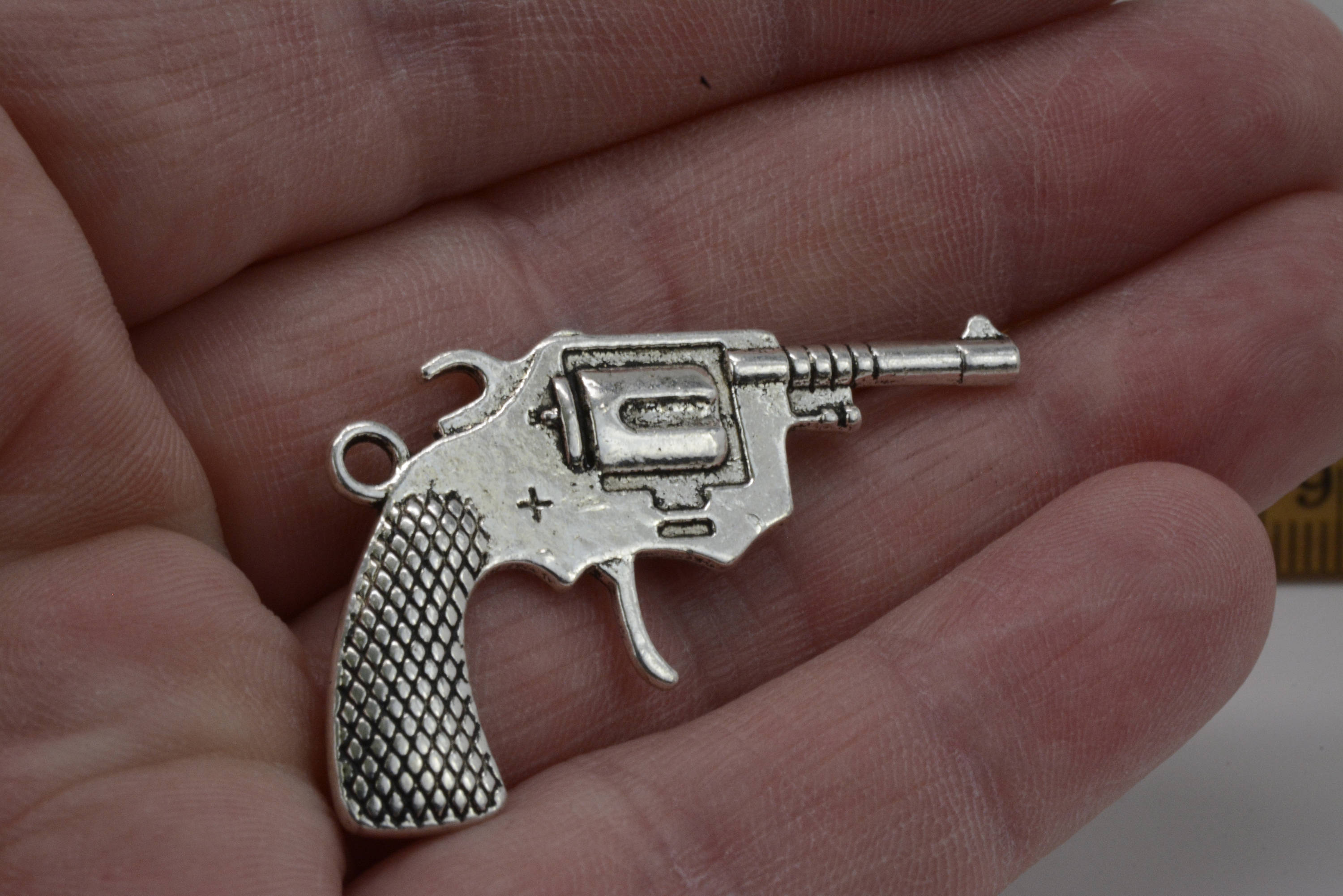 Pistol Charms Handgun Charms Set of 2 Gun Charms - Etsy