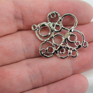 Multi Circle Connector, Bubble Connector, Filagree Circle Connector ...