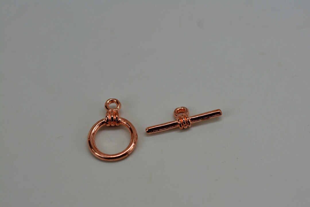 Toggle Clasp, Toggle Bar and Ring, Necklace Closure, Bracelet Closure ...