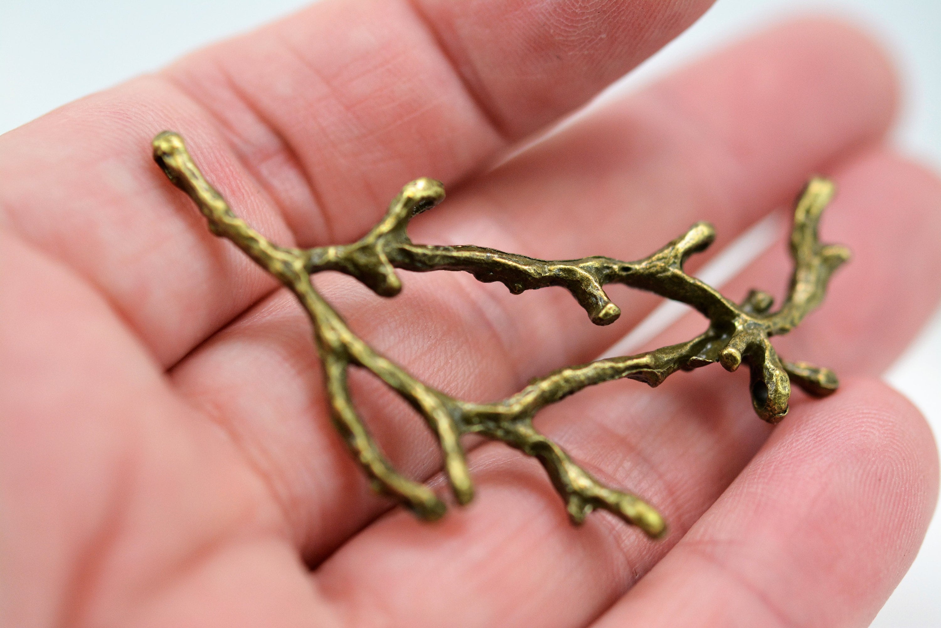 Antique Bronze Tree Branch Connector: 8-hole Zinc Alloy (set of 2) - Etsy