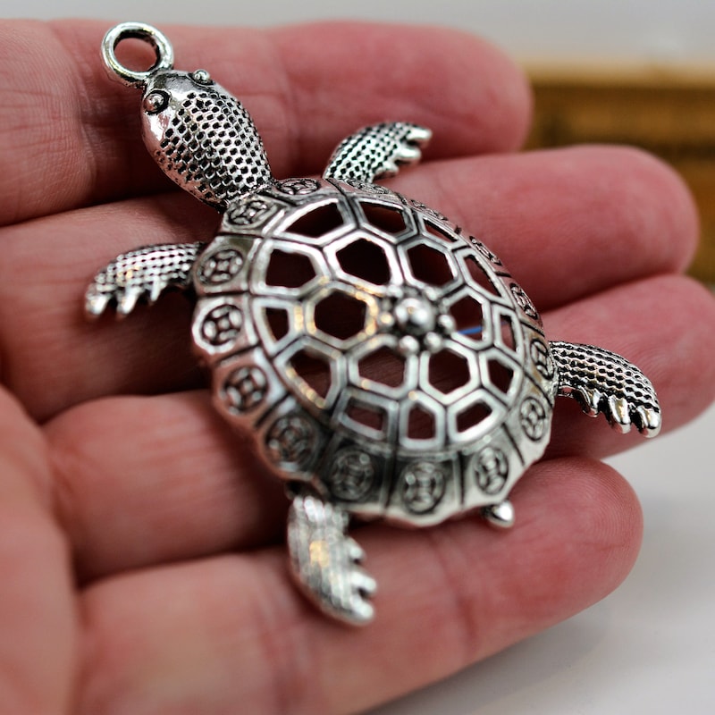 Turtle Pendant - Etsy