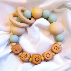 Personalised Rattle Fiddle Sensory Toy - Etsy