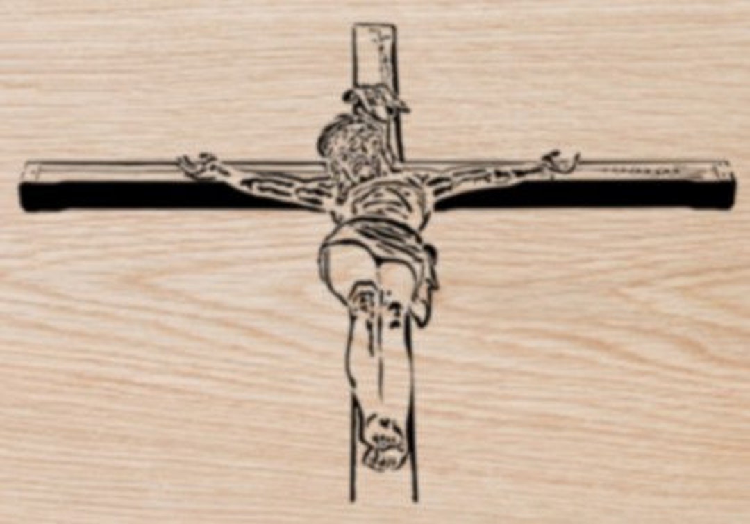 Crucifiction - Scroll Saw Pattern - Stencil - Template - Etsy