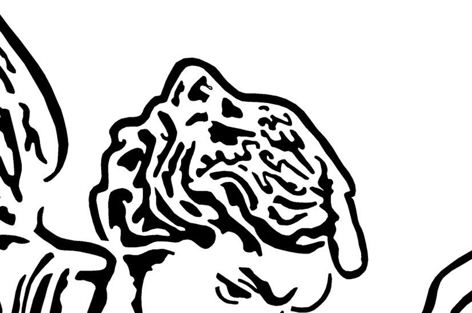 St Michael Archangel - Scroll Saw Pattern - Stencil - Template - Etsy