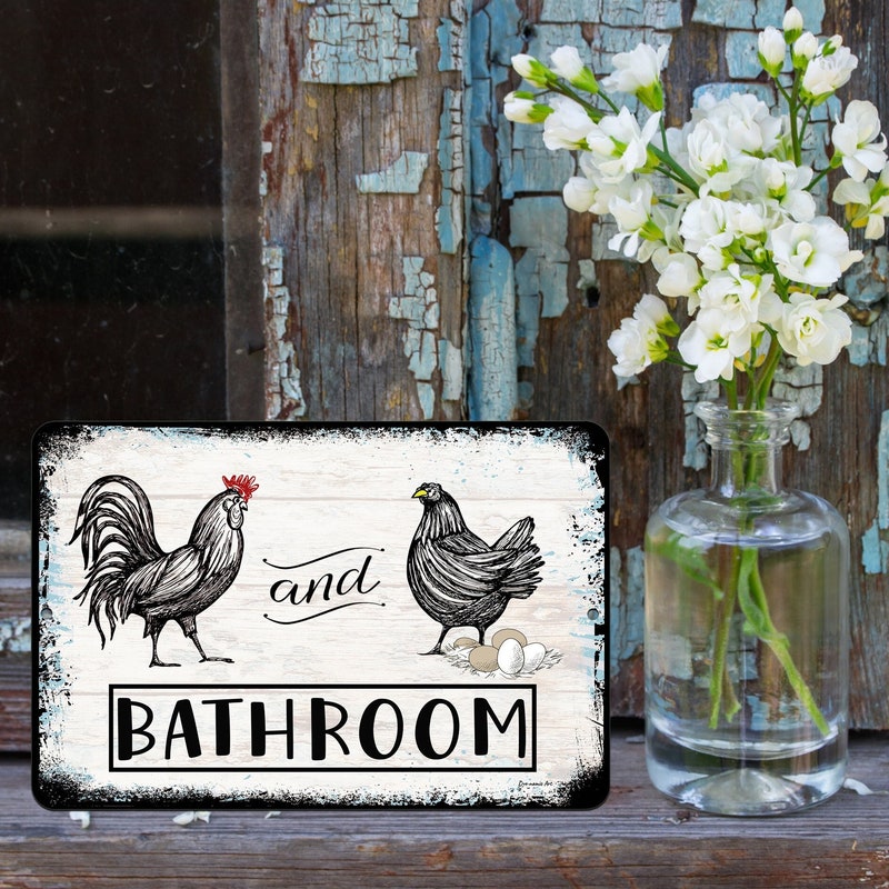 Unisex Bathroom Signs - Etsy