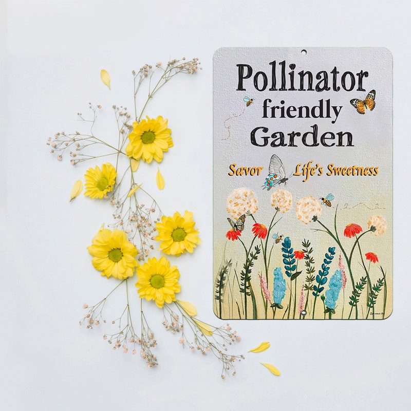 Pollinator Sign - Etsy