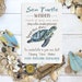 Sea Turtle Wisdom Metal Sign: Inspirational Coastal Wall Art - Etsy