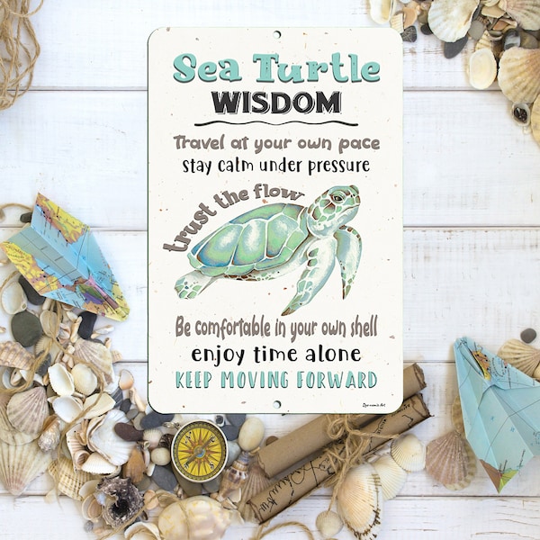 Sea Turtle Saying - Etsy