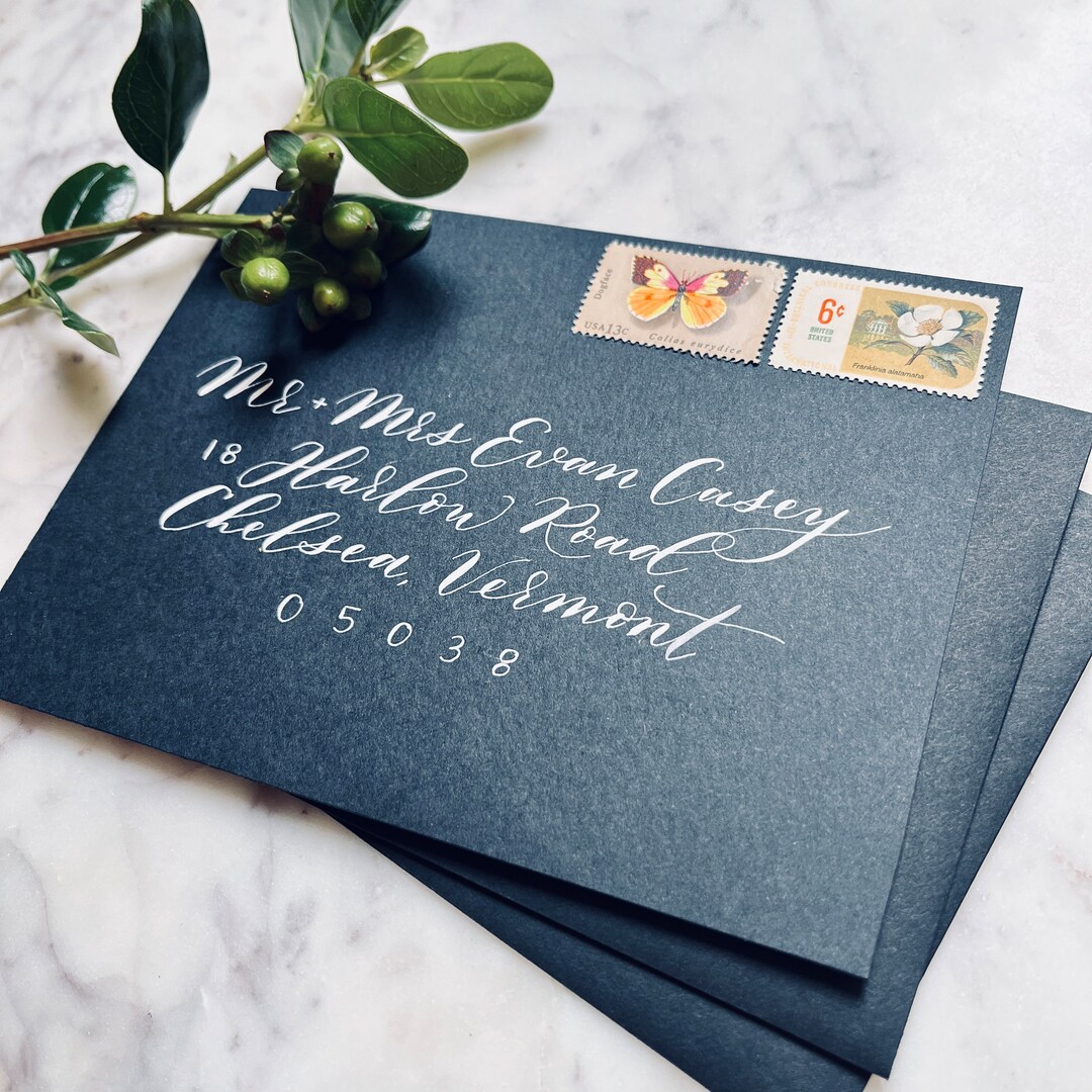 Custom Envelope Calligraphy | Wedding Invitation Calligraphy | Event ...