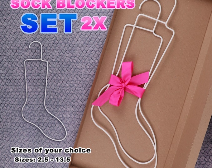Metal SOCK BLOCKERS SET of 7 Most Popular Sizes. 1 Piece of Each Size ...