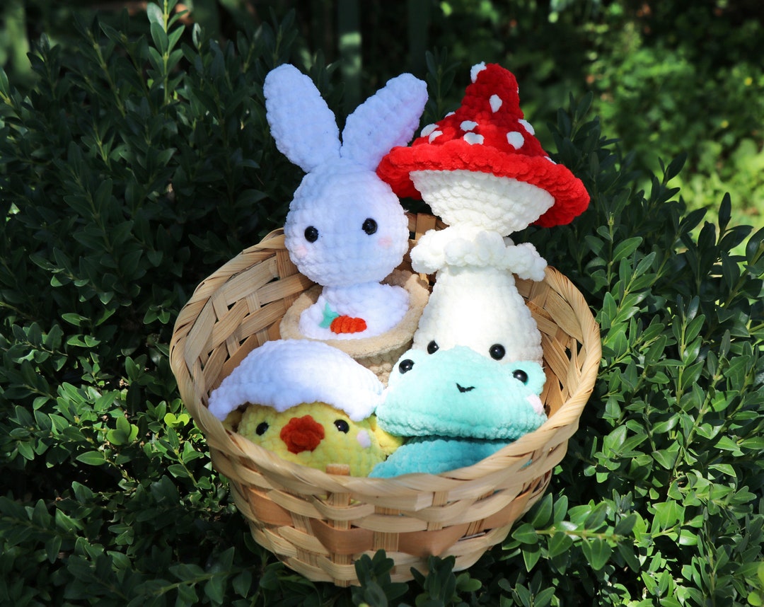 Mini Pops Crochet Pattern Set, Amigurumi Plushie Stress Relief Toy PDF ...