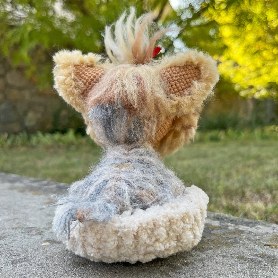 YORKIE Crochet Pattern, Amigurumi Dog, Crochet Sitting Puppy, Dog ...